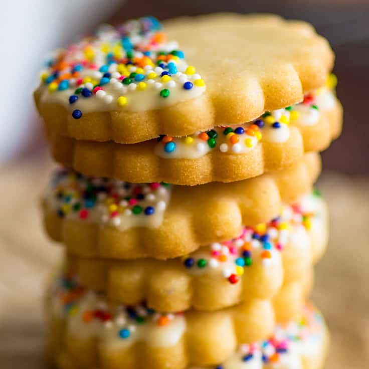 Small-batch Shortbread Cookies - Baking Mischief