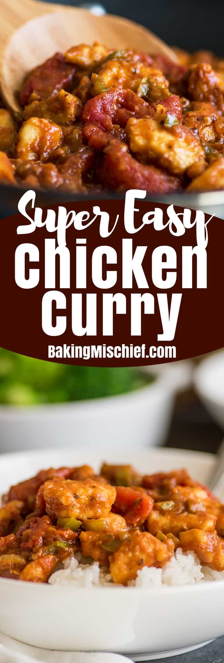 Easy Chicken Curry for Two - Baking Mischief
