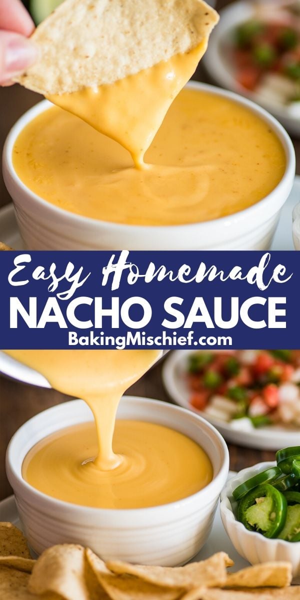 Quick and Easy Nacho Cheese Recipe - Baking Mischief