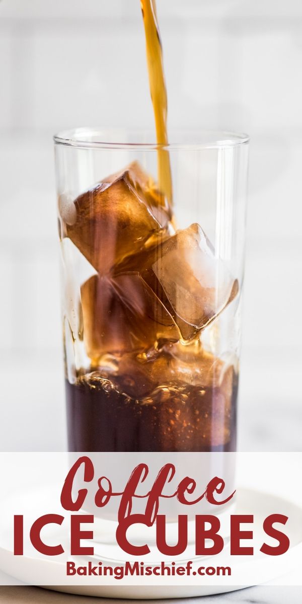 Coffee Ice Cubes - Baking Mischief