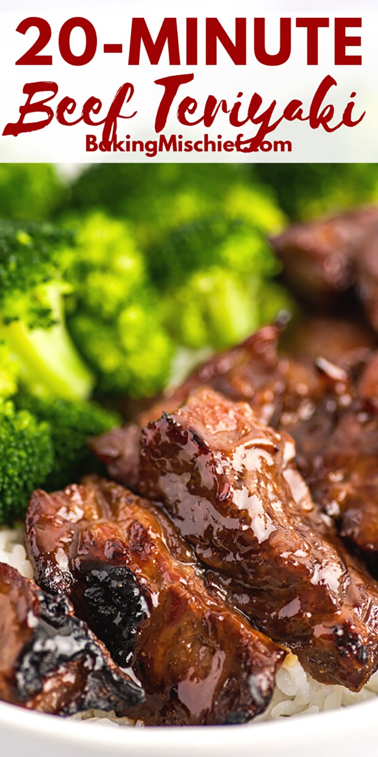 Quick Beef Teriyaki - Baking Mischief