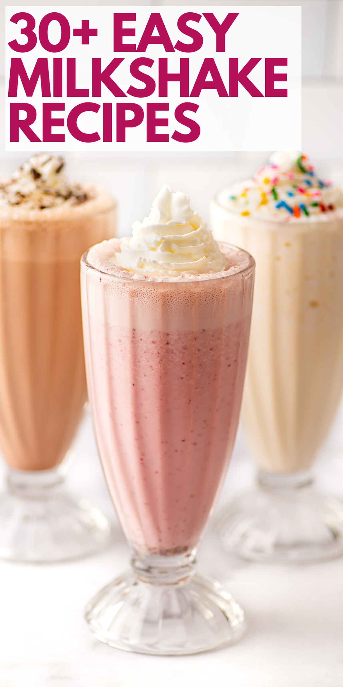 Milkshake Recipes Cheat Sheet (How to Make Almost Any Milkshake ...