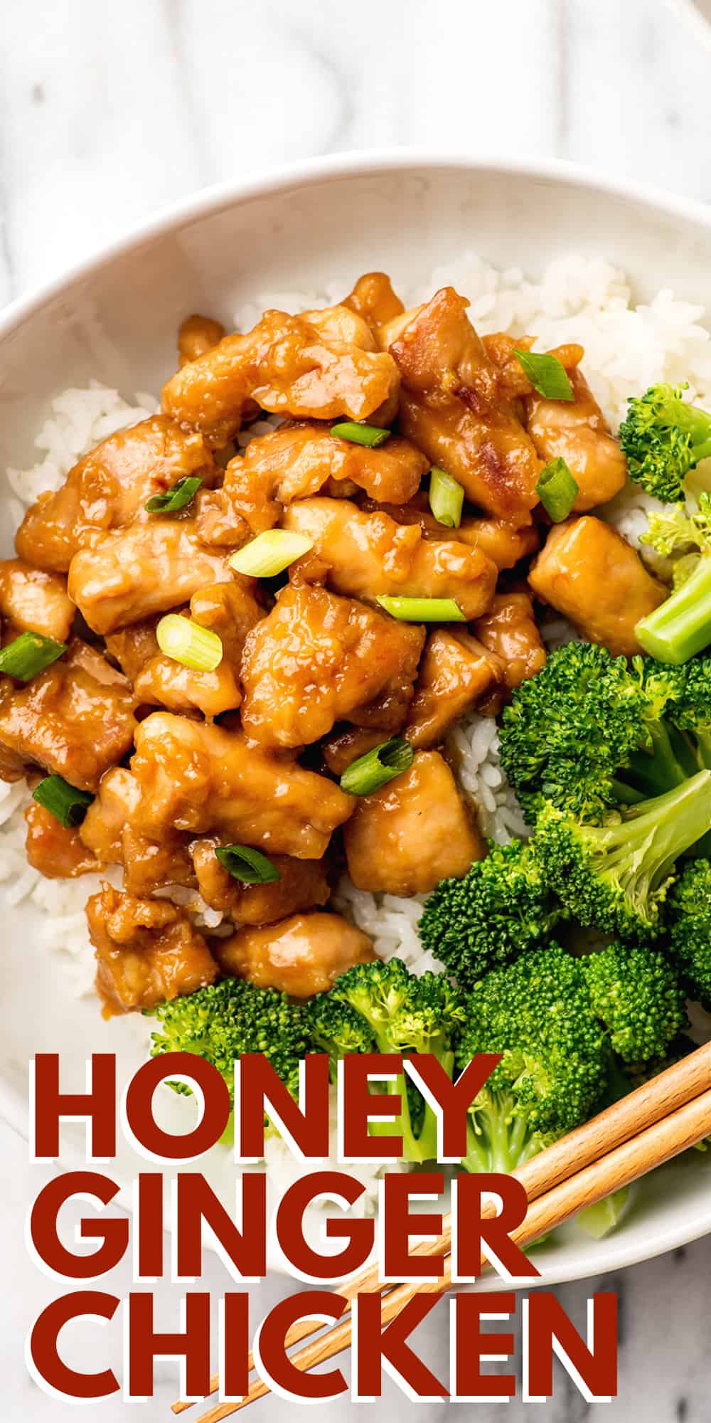 Honey Ginger Chicken - Baking Mischief